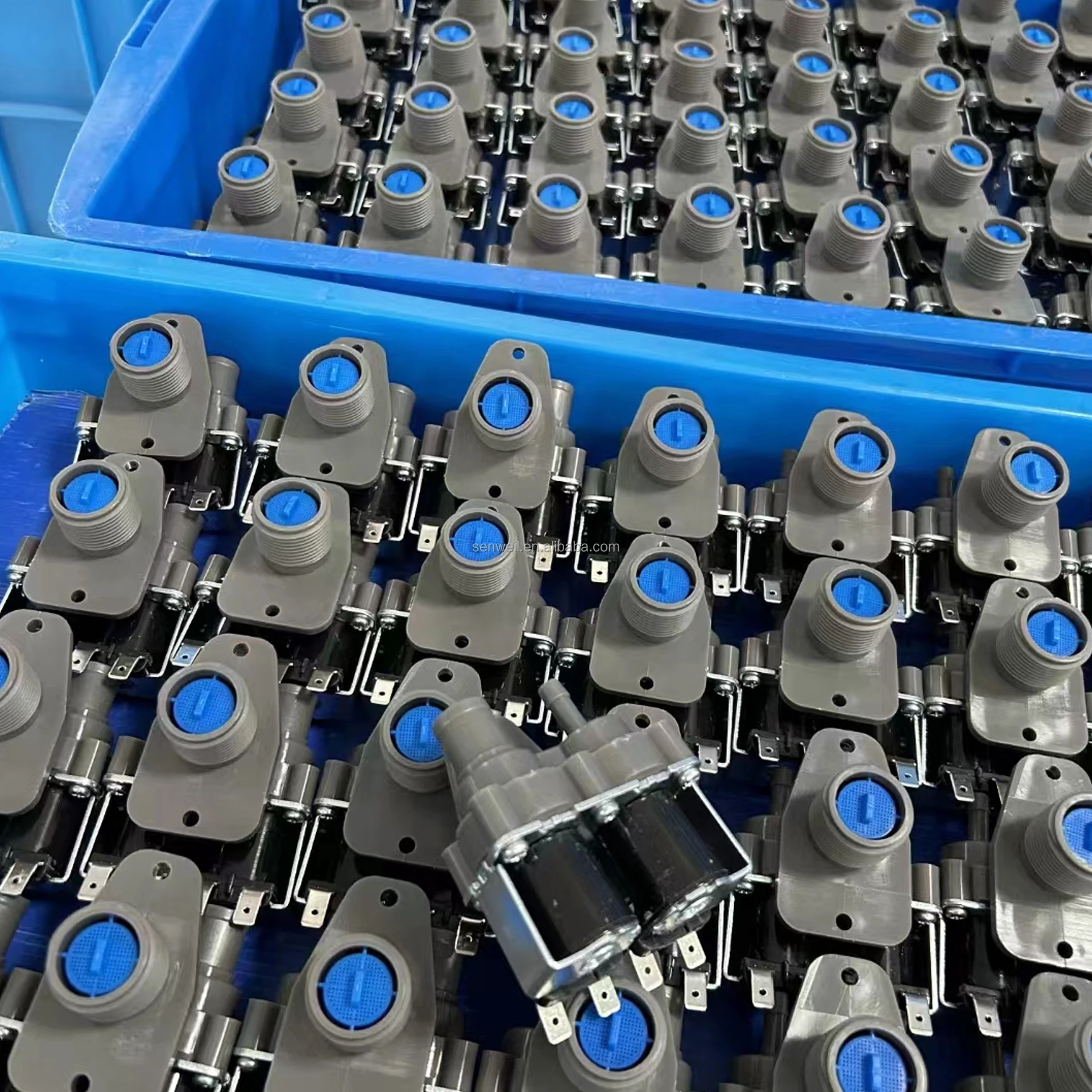 Solenoid Valve 3-way Water Inlet Normally Closed Electric Washing ...