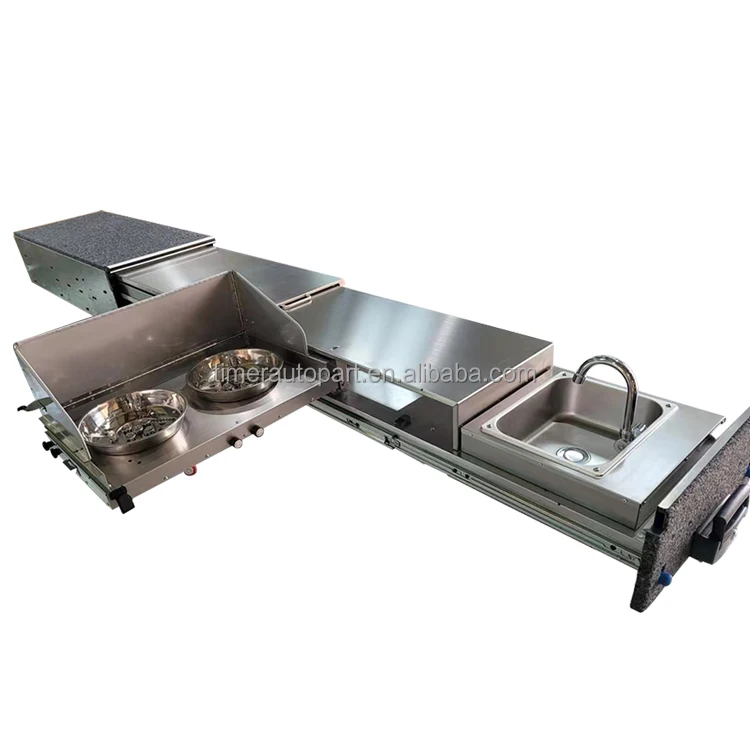 4WD Cooking Camper - Foldable 4x4 Kitchen 1350mm Long