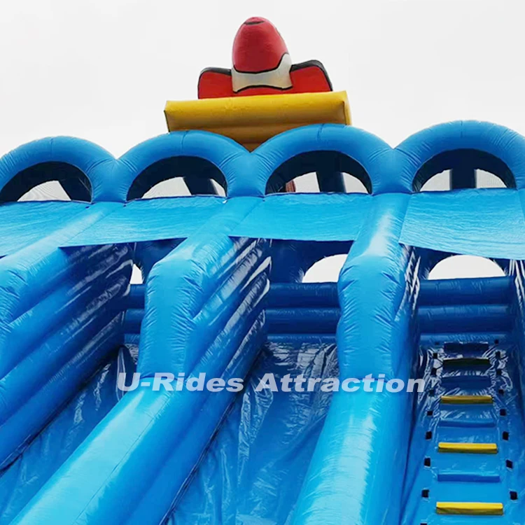 20m Inflatable Water Slide Combo Big Pool Inflatable Water Slide ...