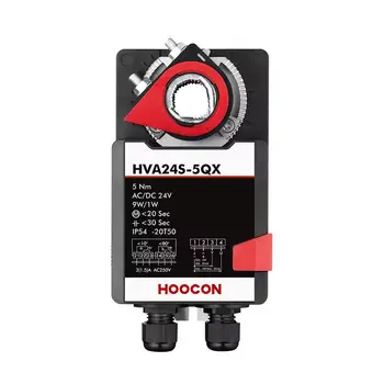 Hvac System 5nm Modulating Control With Two Sets Of Auxiliary Switches ...