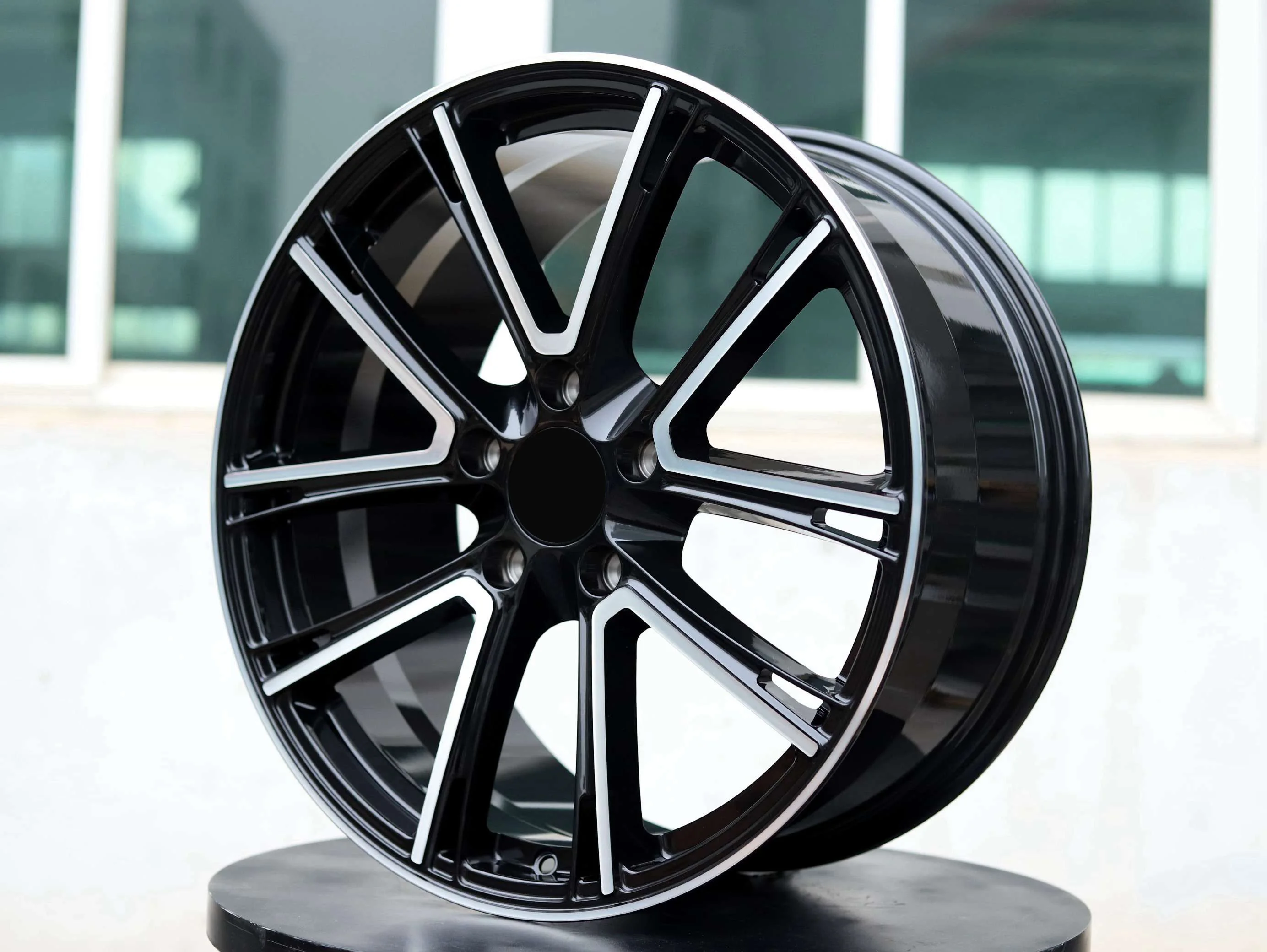 T6061 Custom Swallowtail Design 15-24 Inch 60mm 61mm Forged Alloy 5x120 ...