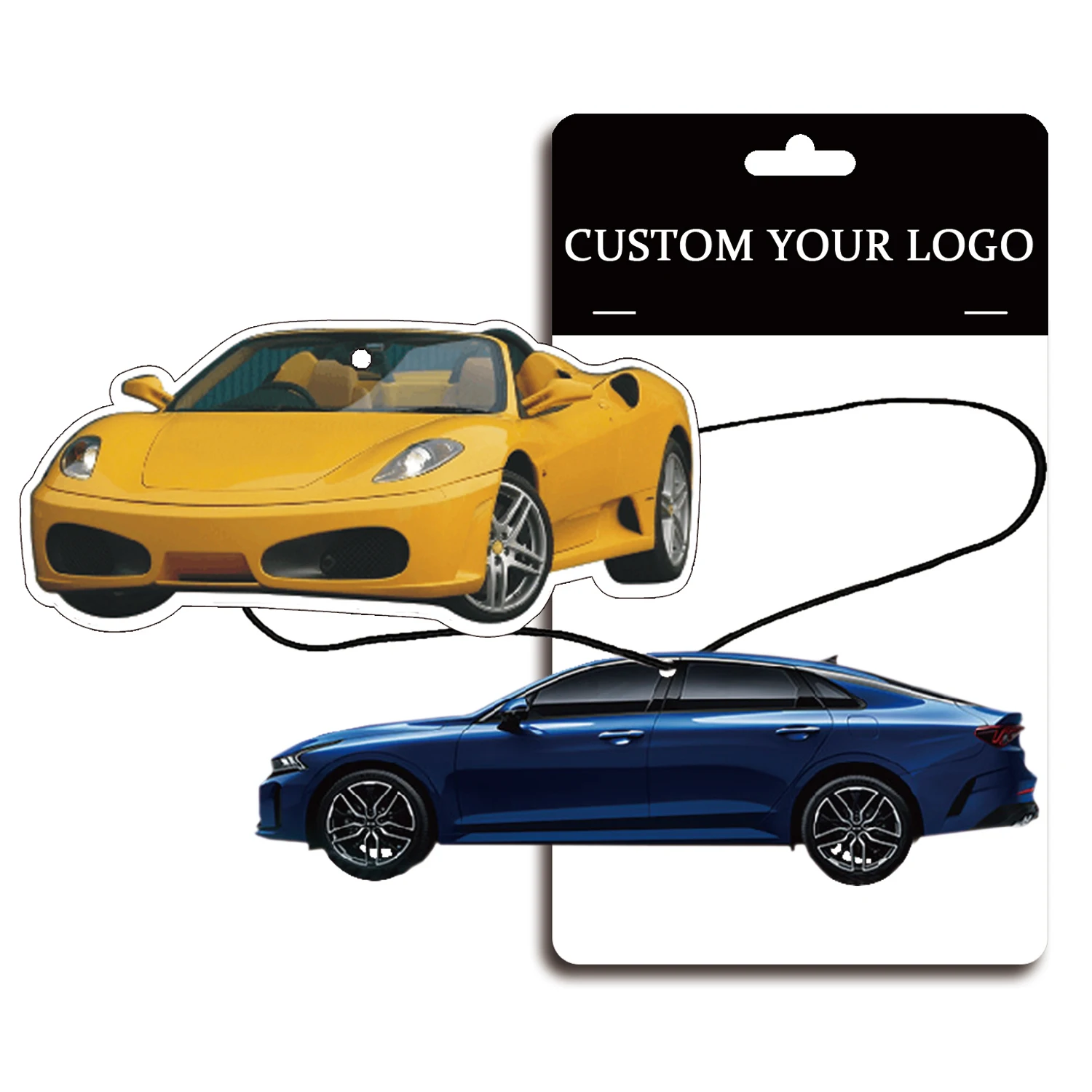 Custom Hanging Paper Car Air Freshener Perfume Car Accessories ...