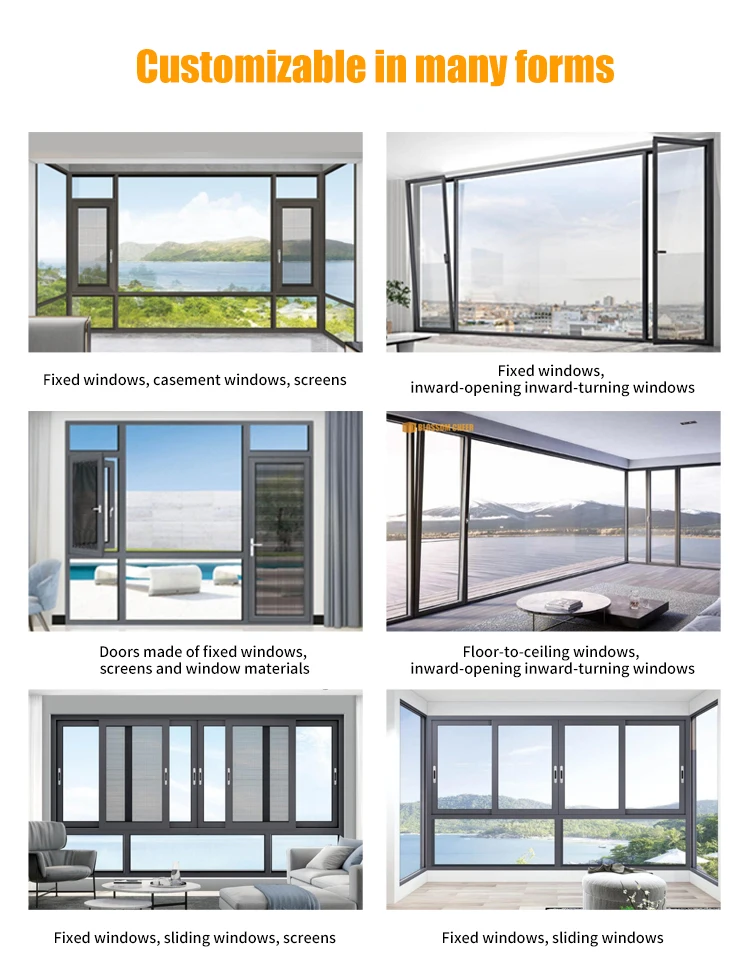 Simple Window/casement Aluminium Glass And Door Aluminum Sliding Window ...