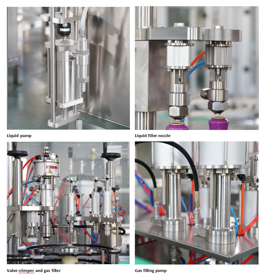 Aerosol Cap Feeding and Pressing Capping Machine by FUDA
