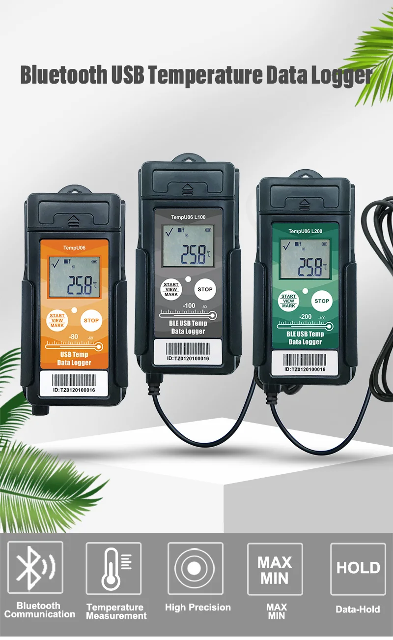 Tempu06 L100 - Precision Dry Ice Temperature Monitoring