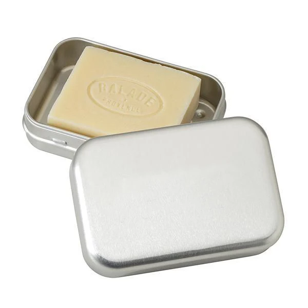 Soap Metal Packing Gift Tin Box - Travel Soap Tin with Drainer