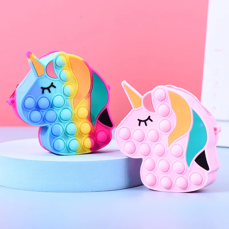 Custom Tiktok Hot Selling Silicone Popit Bag Juguetes Para Los Ninos ...