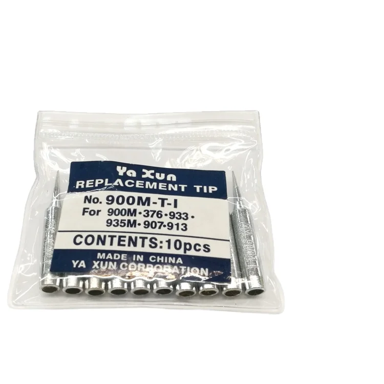 Yaxun 900-i Soldering Iron Tip 10pcs Wholesale 900m-t-i Solder Station ...