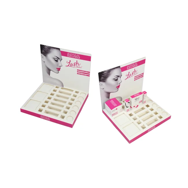 Lipstick Pdq Counter Top Stand Lip Balm Counter Display Cardboard - Buy ...