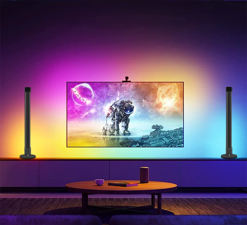 Atmosphere Smart Ambient Desktop Light Bedroom Sound Bar Gaming Rgb Led ...