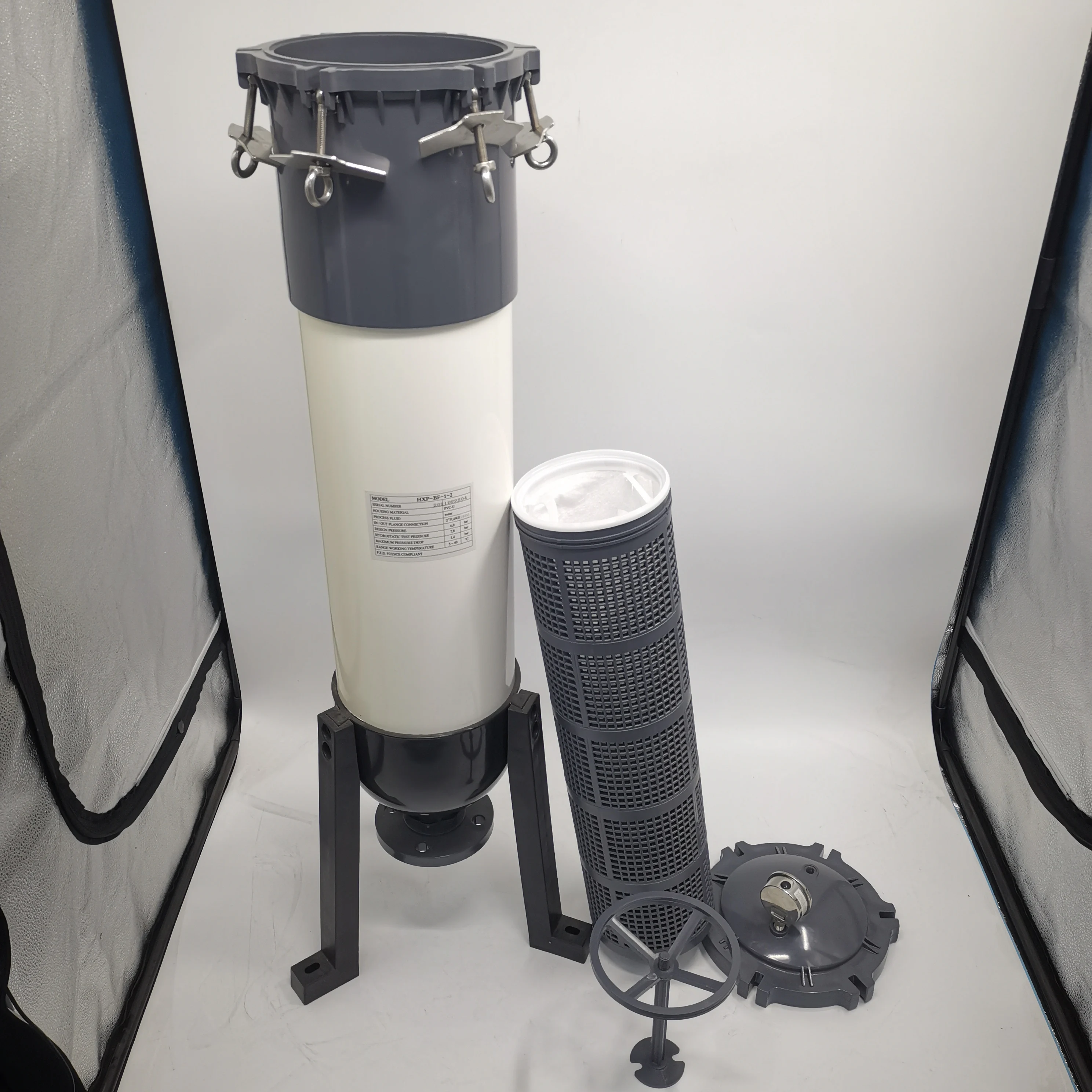 UPVC Bag Filter Housing for Water Treatment Efficient Machinery in ...