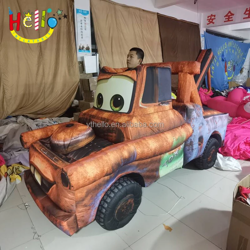 Customized Car Exhibition Parade Walking Inflatable Classic Car Costume ...