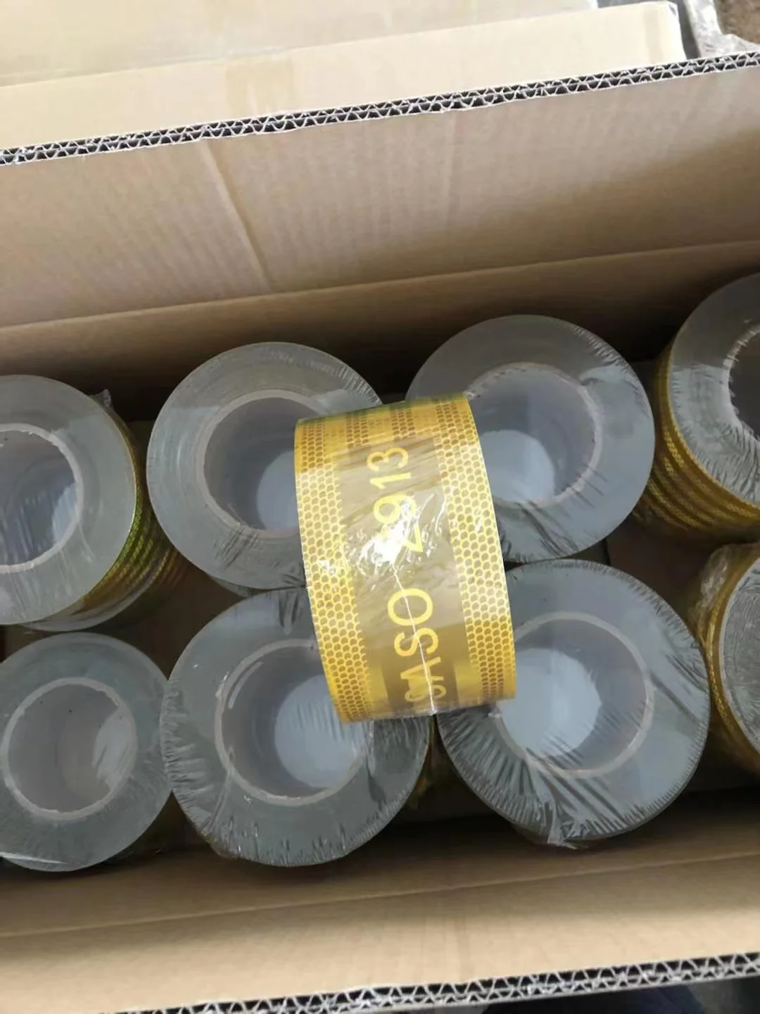 Mancai 3 Inch Saso Reflective Tapes Gold Yellow Color Saso 2913 ...