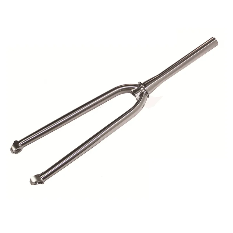 Custom 700C Titanium Front Fork for Road Bicycles Flat Mount Brake ...