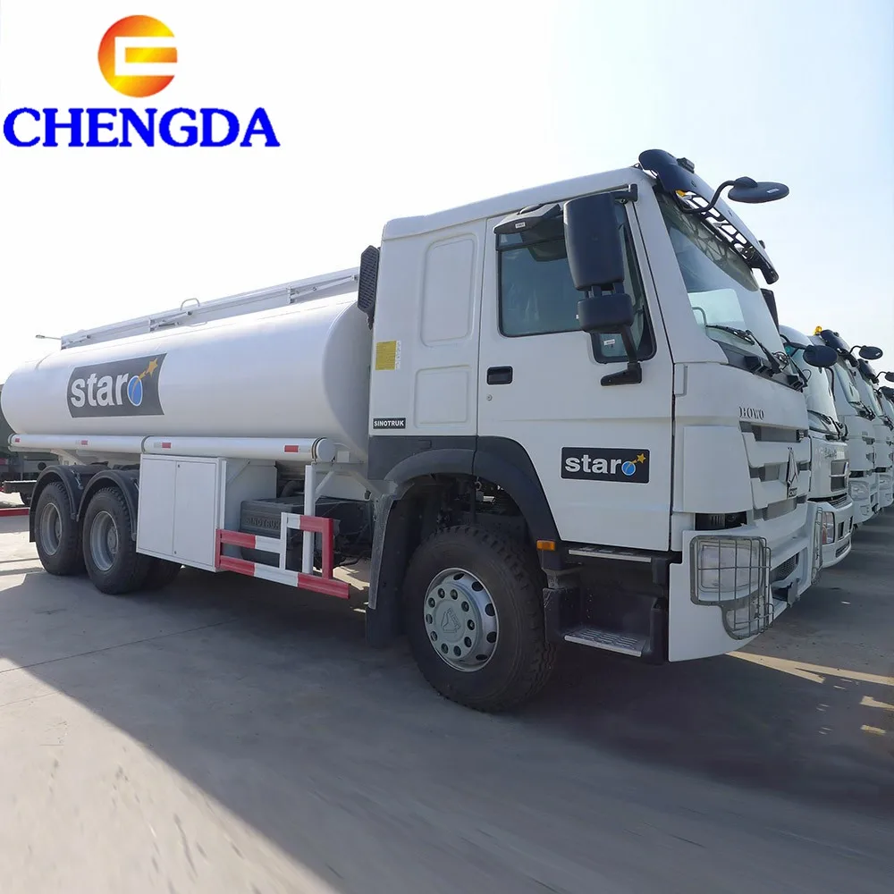 Alibaba.com: Sinotruck Howo 40000L-55000L steel fuel tank trailer, oil ...