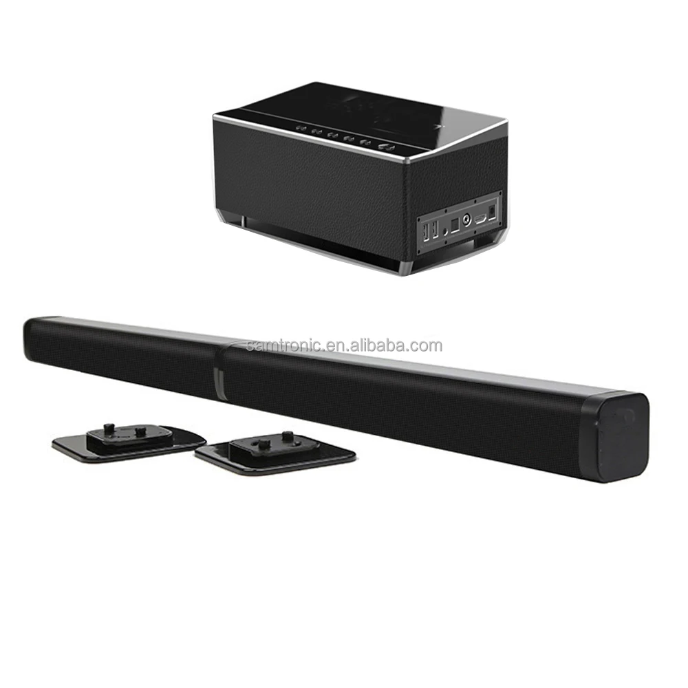 Samtronic 2024 Soundbar - 2.1ch Detachable Speaker W/subwoofer