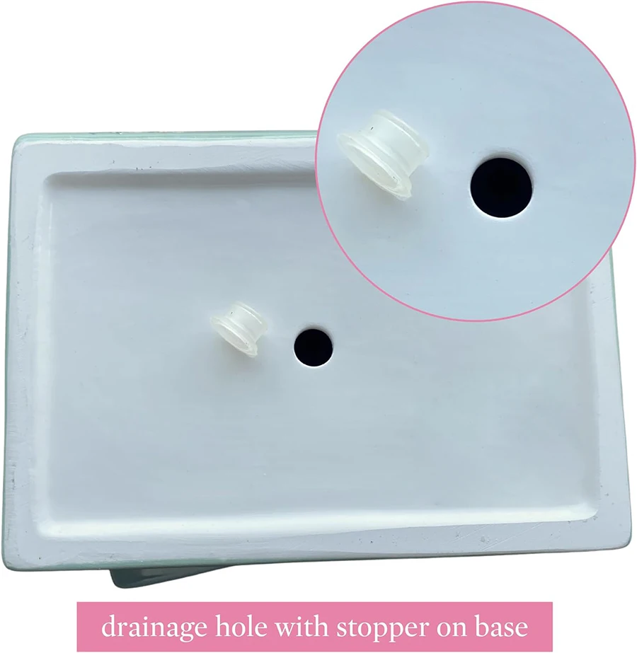 Ins Nordic Cute Ceramic Stack Book Shaped Decorative Succulent Planter ...