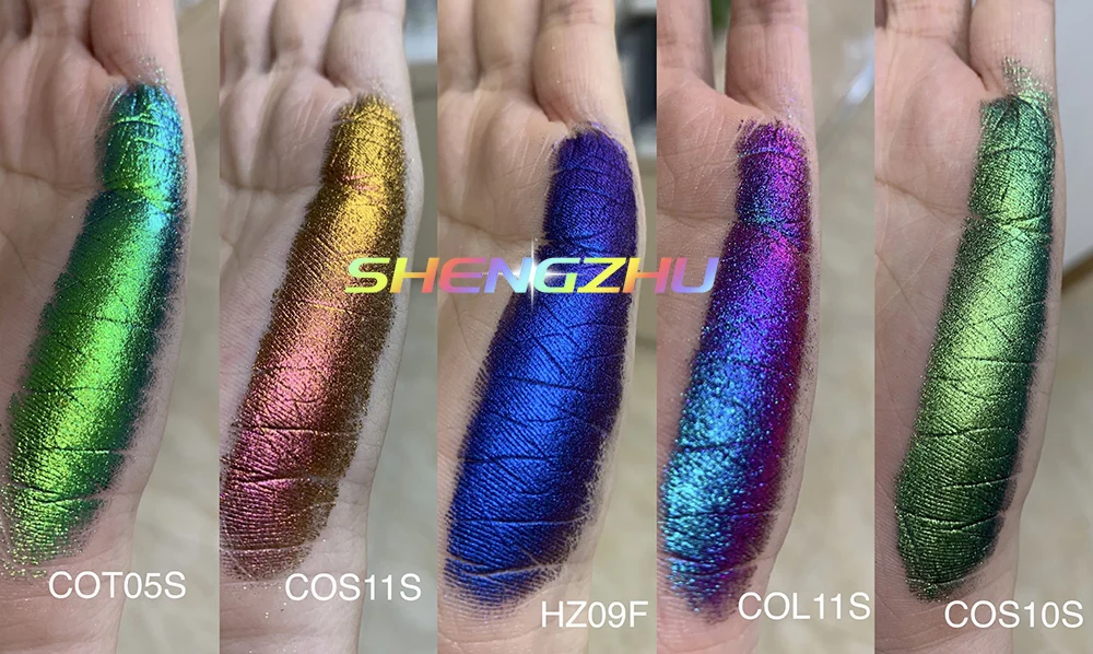 Super Shift Chameleon Pigment Magical Optical Variable Loose Glitter ...