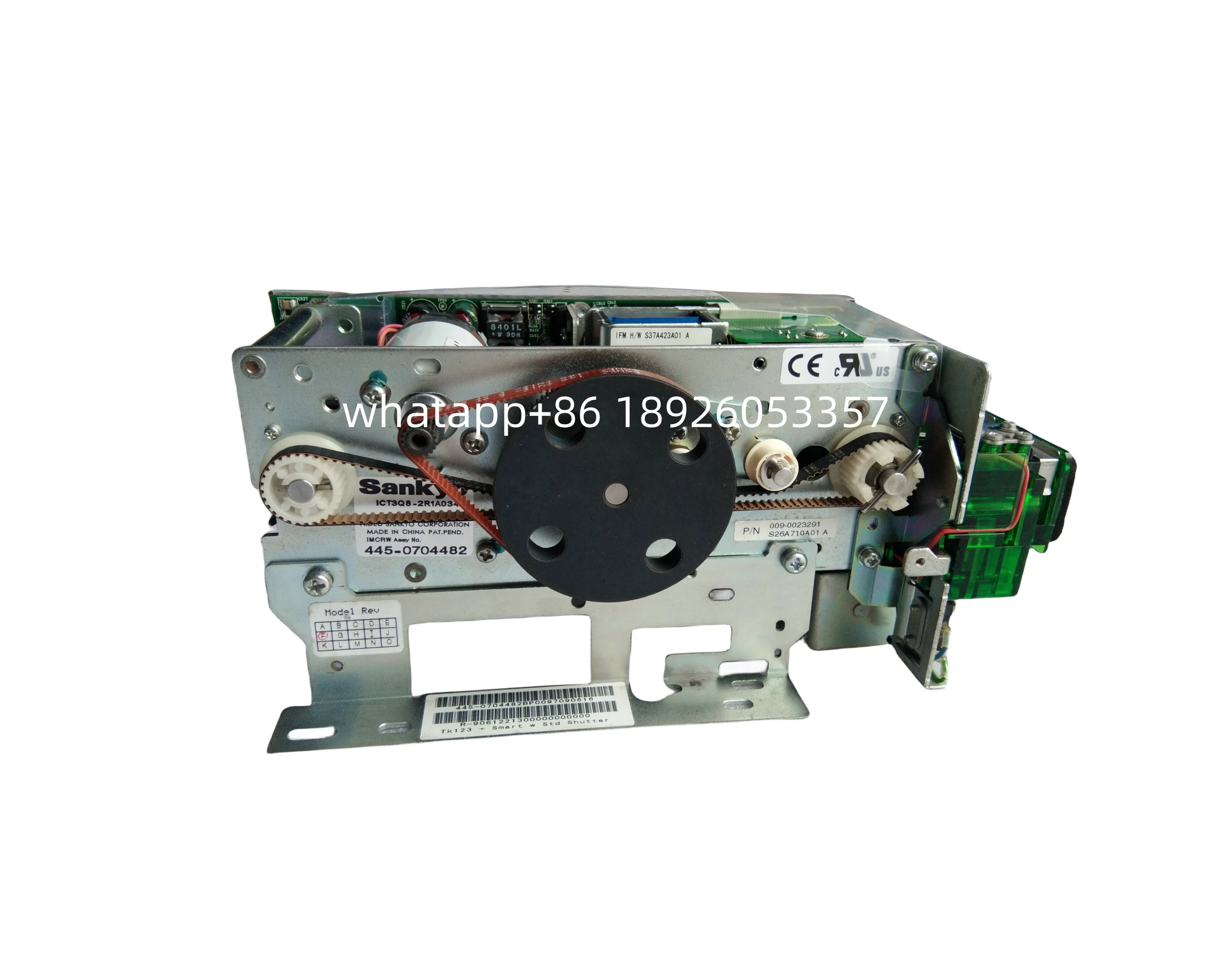 445-0704482 NCR NIDEC SANKYO COPRORATION Card reader ICT3Q8-2R1A0345 ...