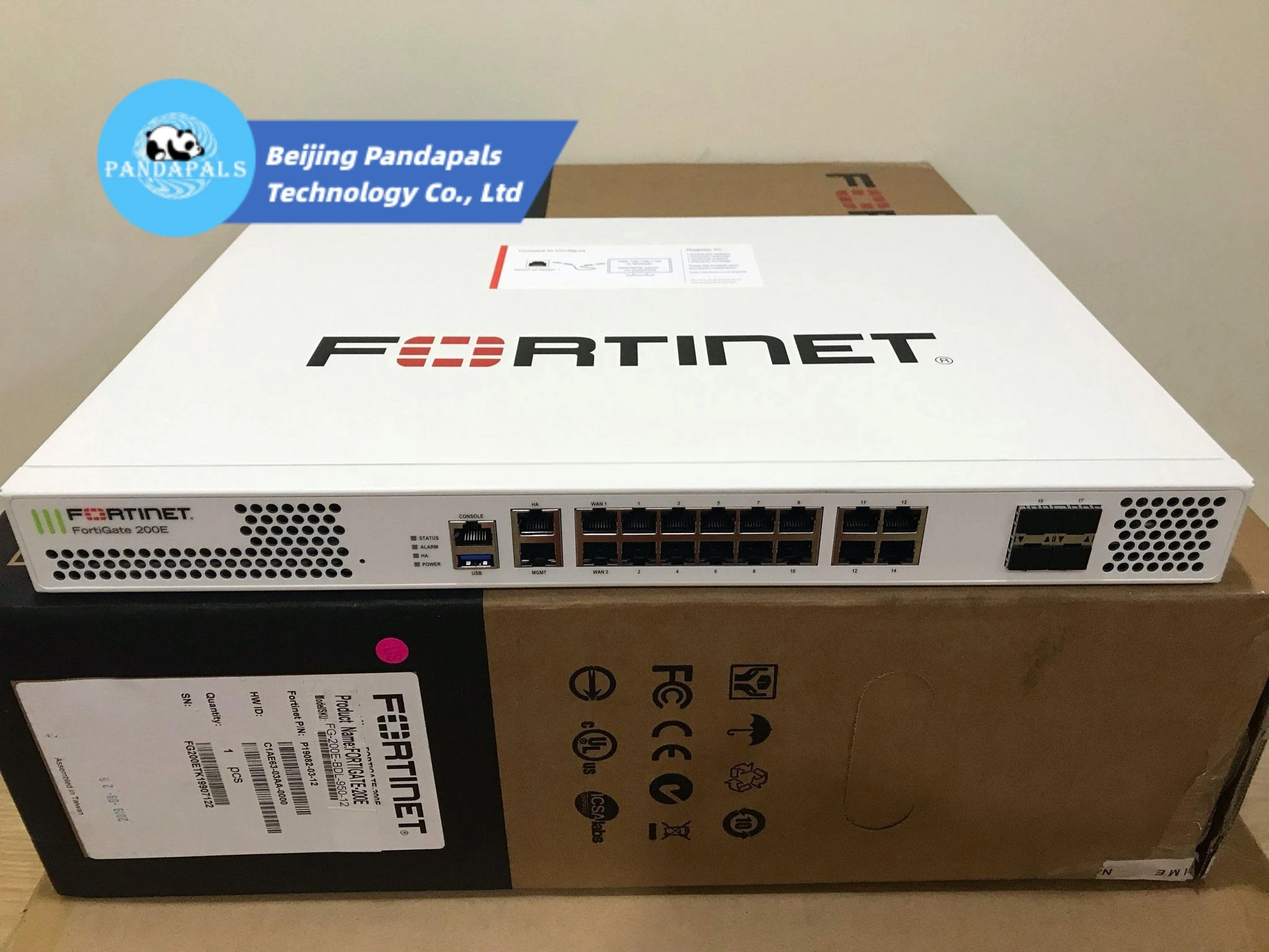 Fortinet Fortigate FG-200E - High-Performance Firewall