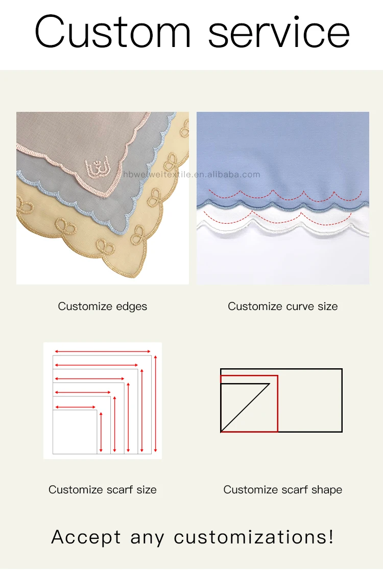 Tudung Malaysia Wholesale Plain Tudung Bawal Cotton Voile Embroidery Fabric Sulam Sumera Muslim ...