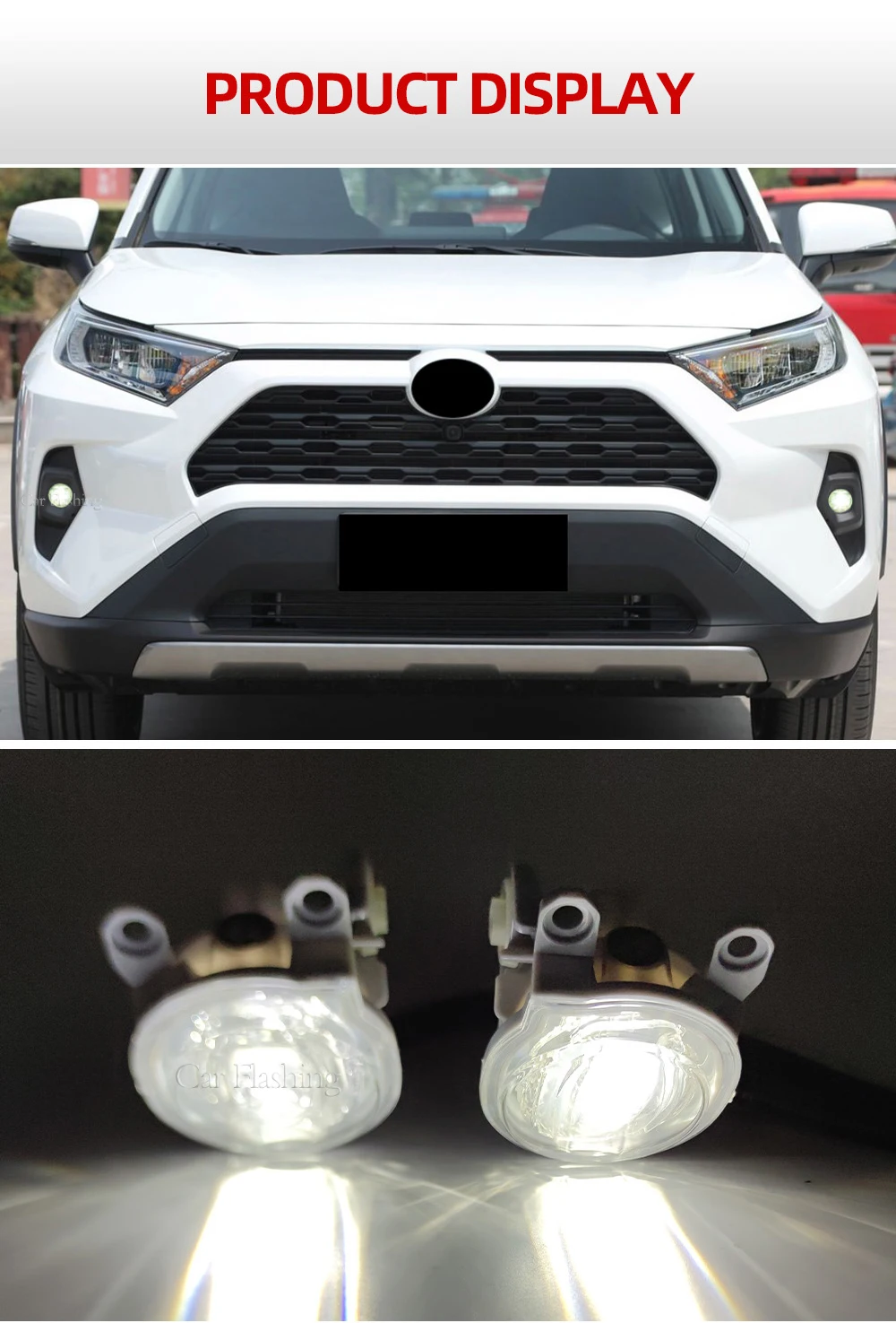 Toyota Rav4 2023-2024 Led Fog Lights & Covers - Oem | Wholesale