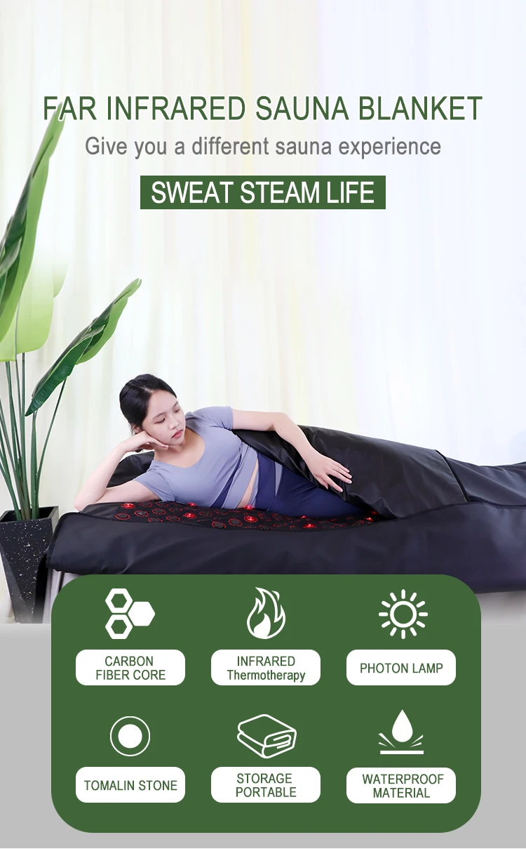 Professional Sauna Blanket Sauna Bag Infrared Sauna Blanket With ...
