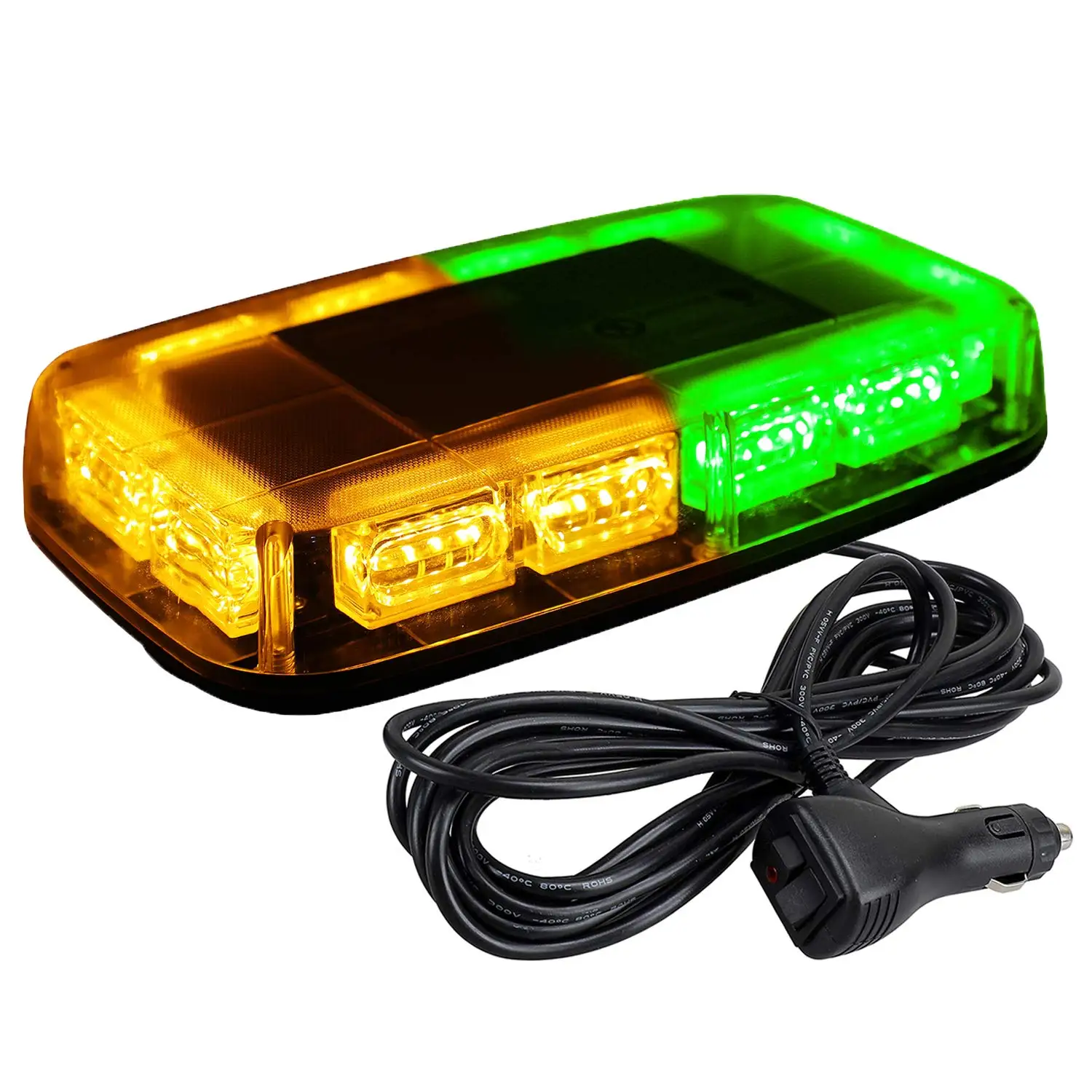 48 Led Roof Top Strobe Lights 12-24v Mini Short Row Warning Light ...