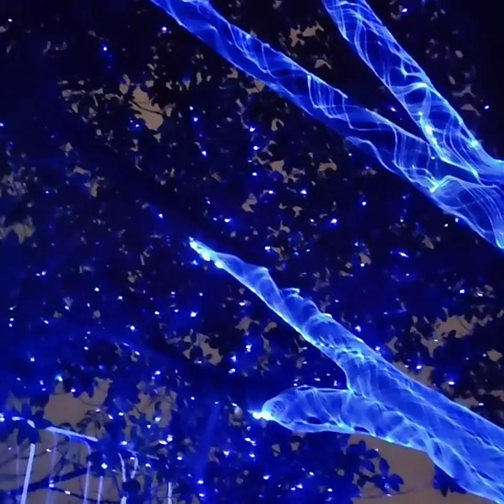 Outdoor Waterproof Led Fiber Optic Net Tree Lamp Tree Of Life Landscape ...