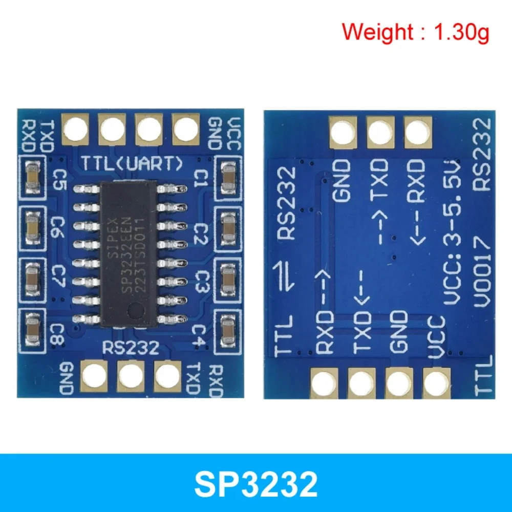 RS232 SP3232 TTL to RS232 Module RS232 to TTL Brush Line Serial Port ...