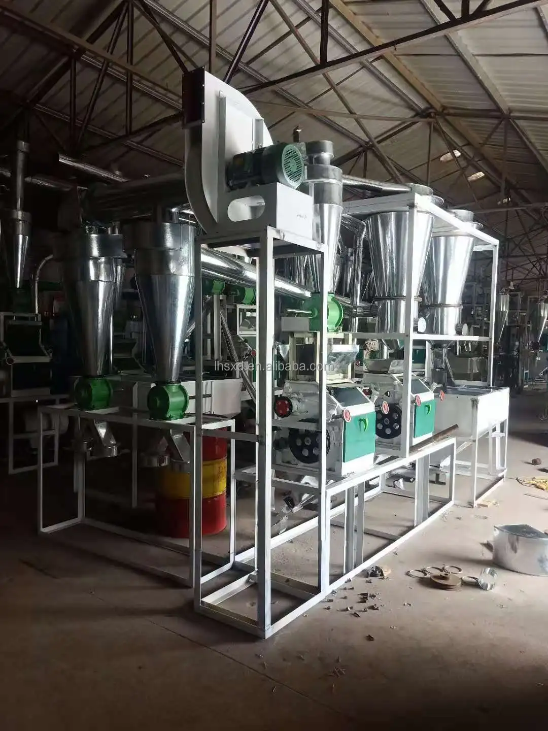 10 Tons Commercial Grain Mill - Efficient Corn Grits Grinding