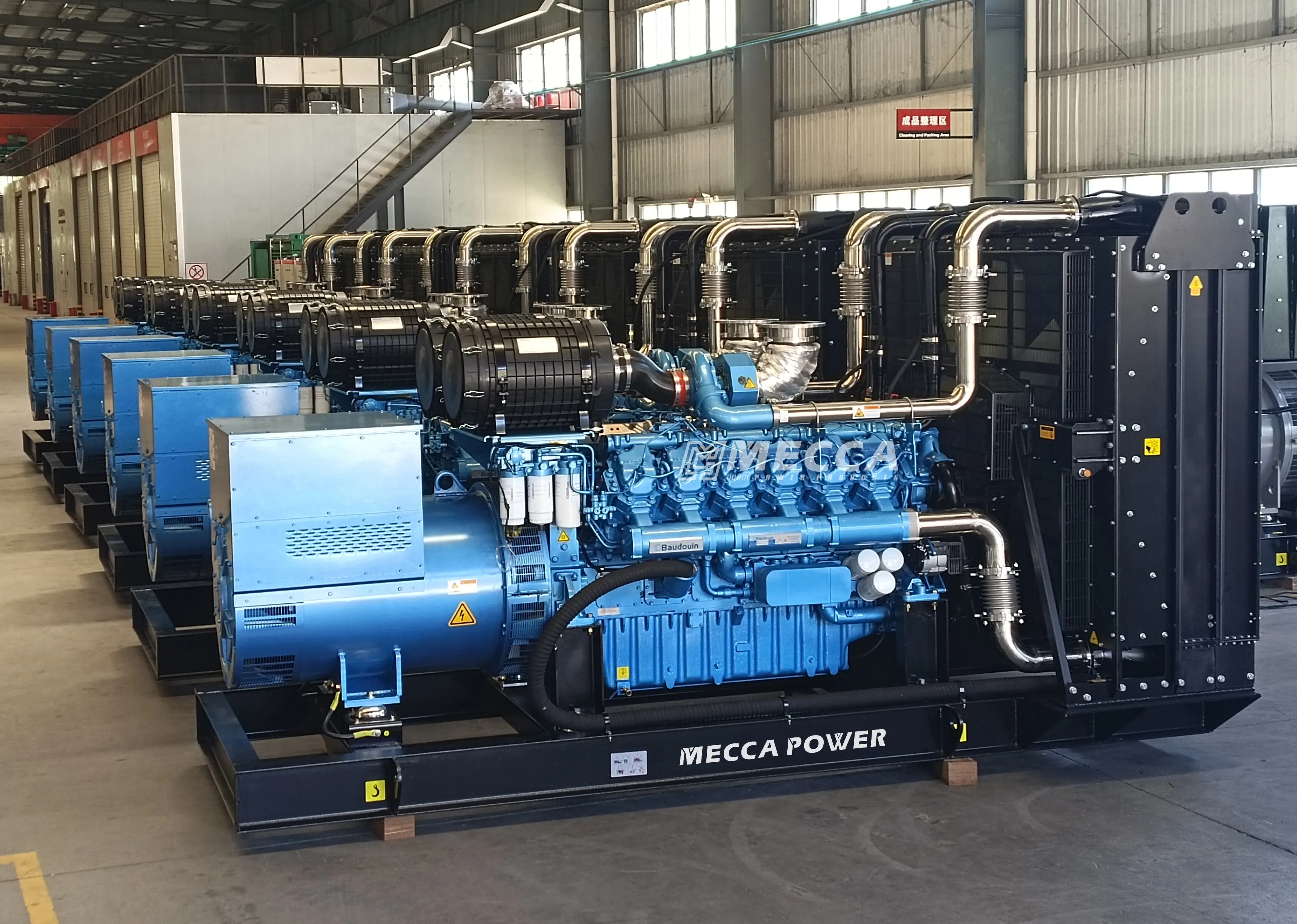 Power Plant Diesel Generators - Reliable 1000 KVA to 2500 KVA