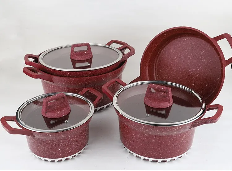 Surface Enamelled Cast Iron Cookware Set Traditional Chinese Kitchen ...