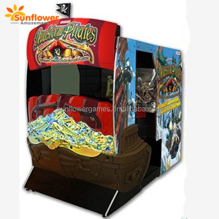 2021 Classic Pirate Ship Themed Shooting Game Machines Coin Operated ...