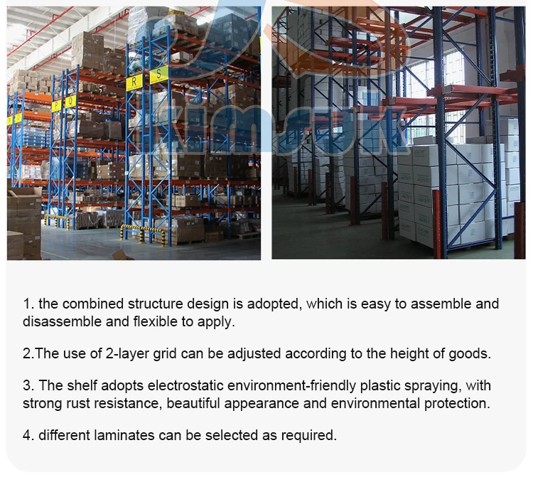 Heavy Duty Rack Industrial Pallet Racks Heavy Duty Warehouse Stacking ...
