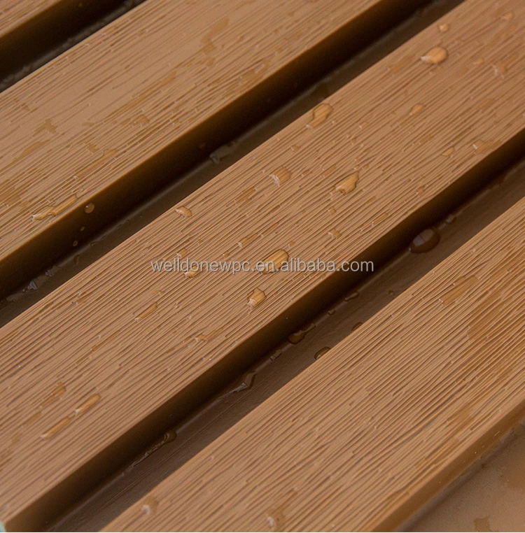 Waterproof Wpc Wall Panel Slatted Composite Cladding Board - Buy Wpc ...