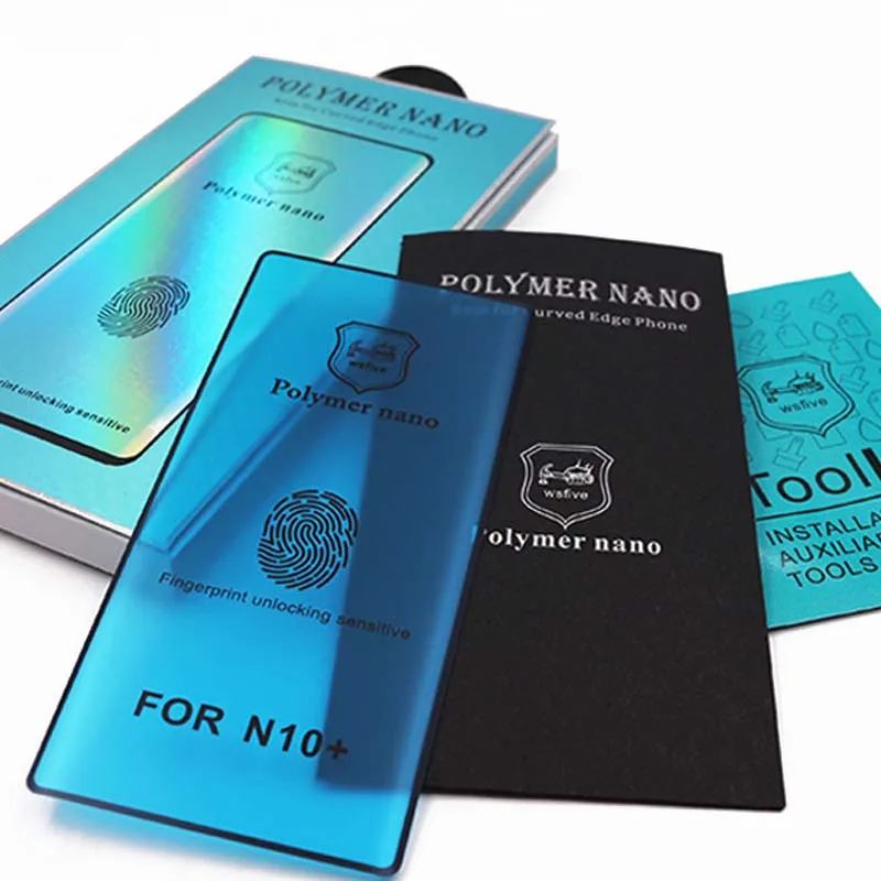 Free Shipping Ultra Thin Bendable 3d Hot Curved Full Glue Fingerprint ...