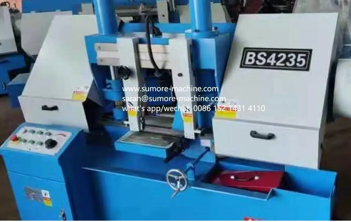 Gh4235 Double Column Horizontal Metal Cutting Band Saw Cutting Machine ...
