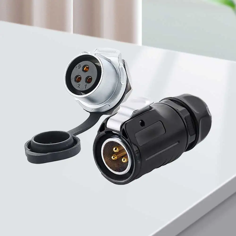 Oswell High Current Battery Connector 3 Pin Plastic And Metal Ip65 Ip67 ...