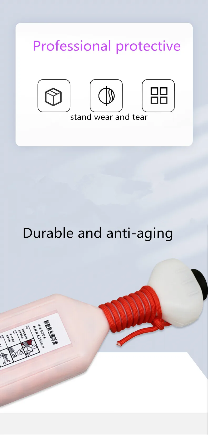 30 Meters Safety Lifebuoy Floating Lifeline - Buy Lifesaving Rope ...