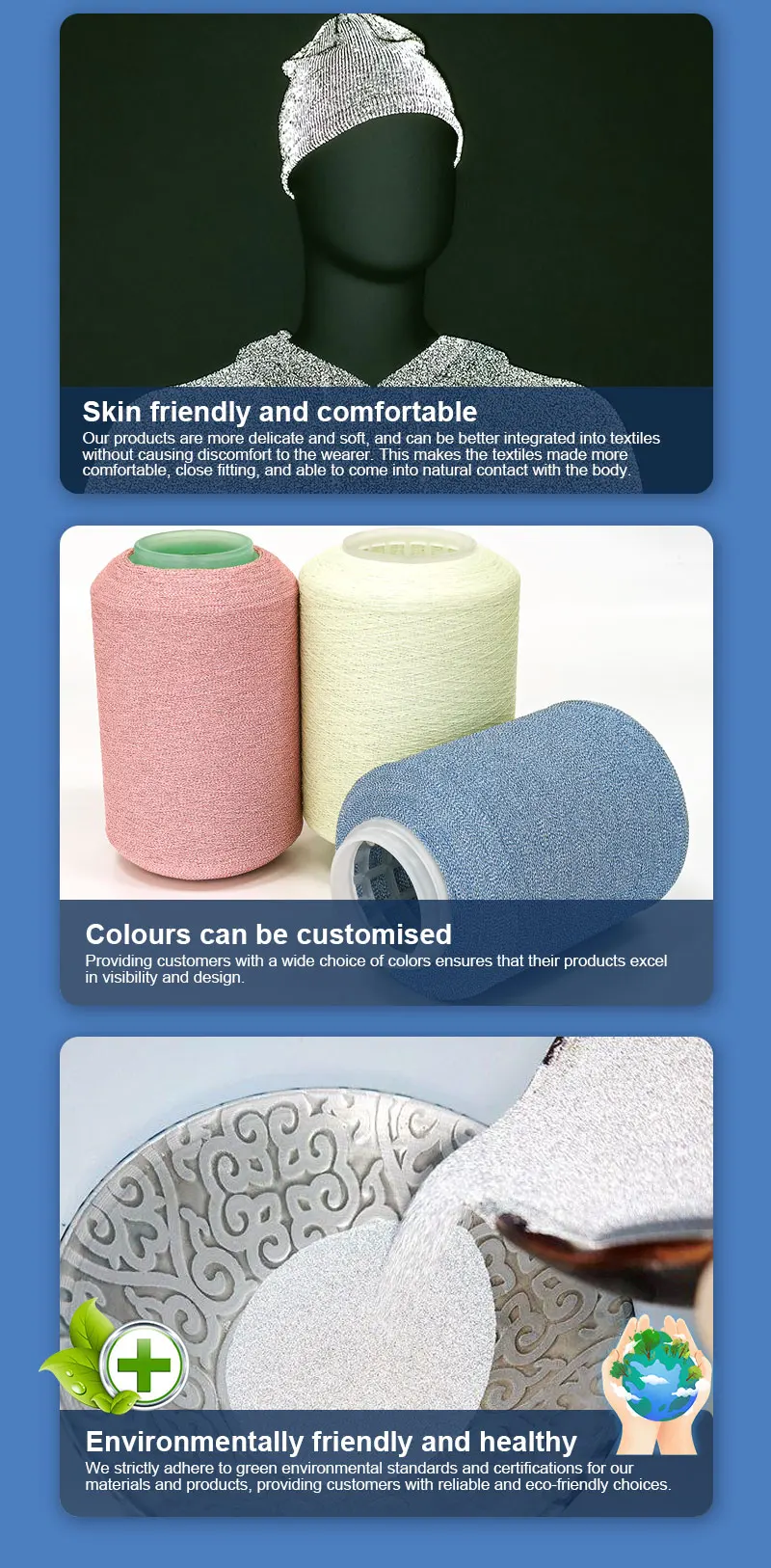 Hot Sale Reflective Crochet Yarn Reflective Knitting Yarn Reflective ...