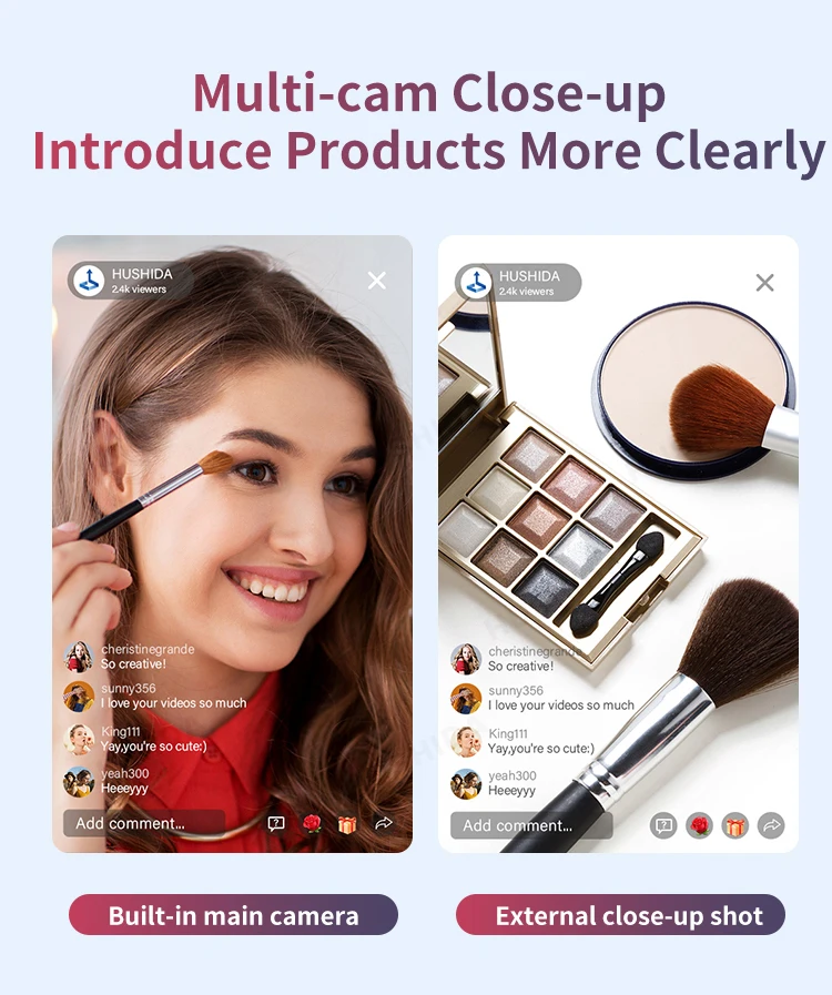 Professional Live Broadcast Machine - 15.6 Inch LCD Touch Screen