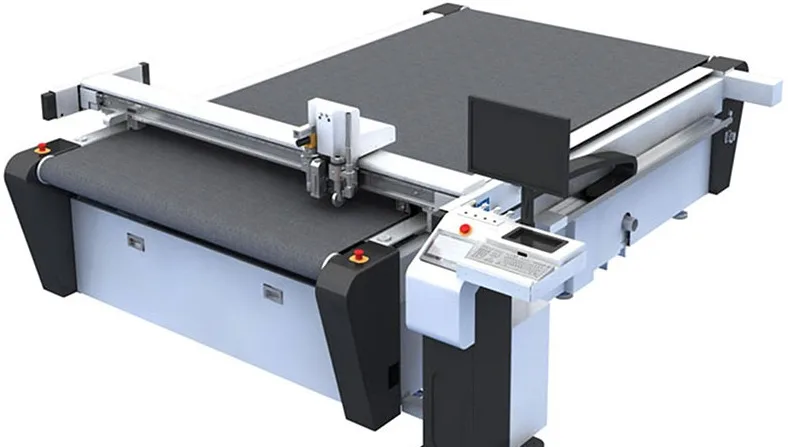 Oscillating Blade Cutting Full Auto Feed Flatbed Digital Die Cutter ...
