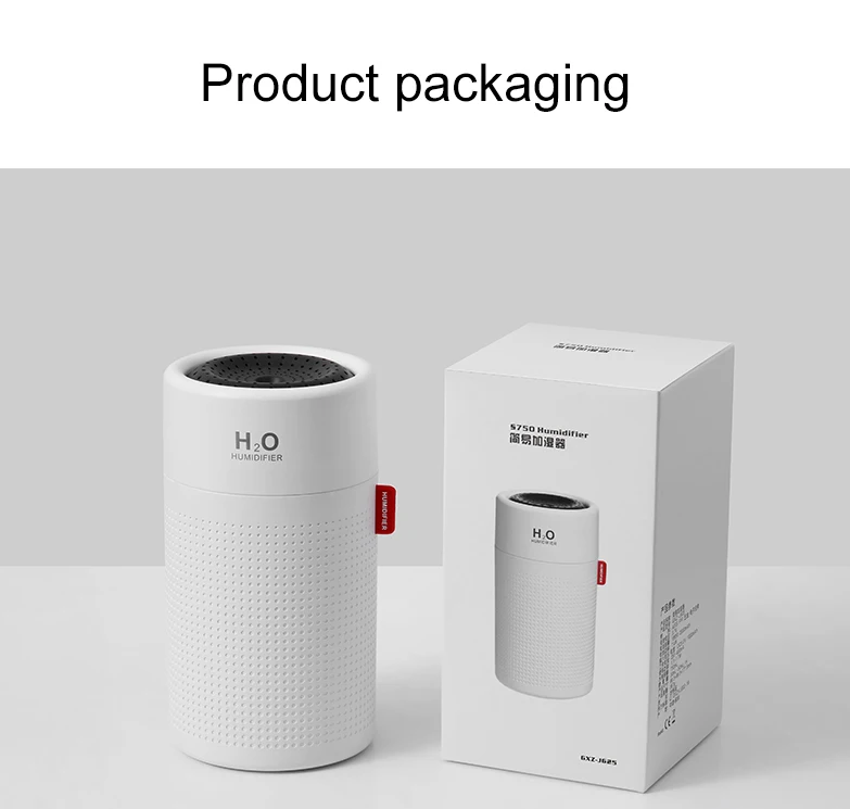 Cordless Mini Humidifier 2000mah Rechargeable Travel Cool Mist ...