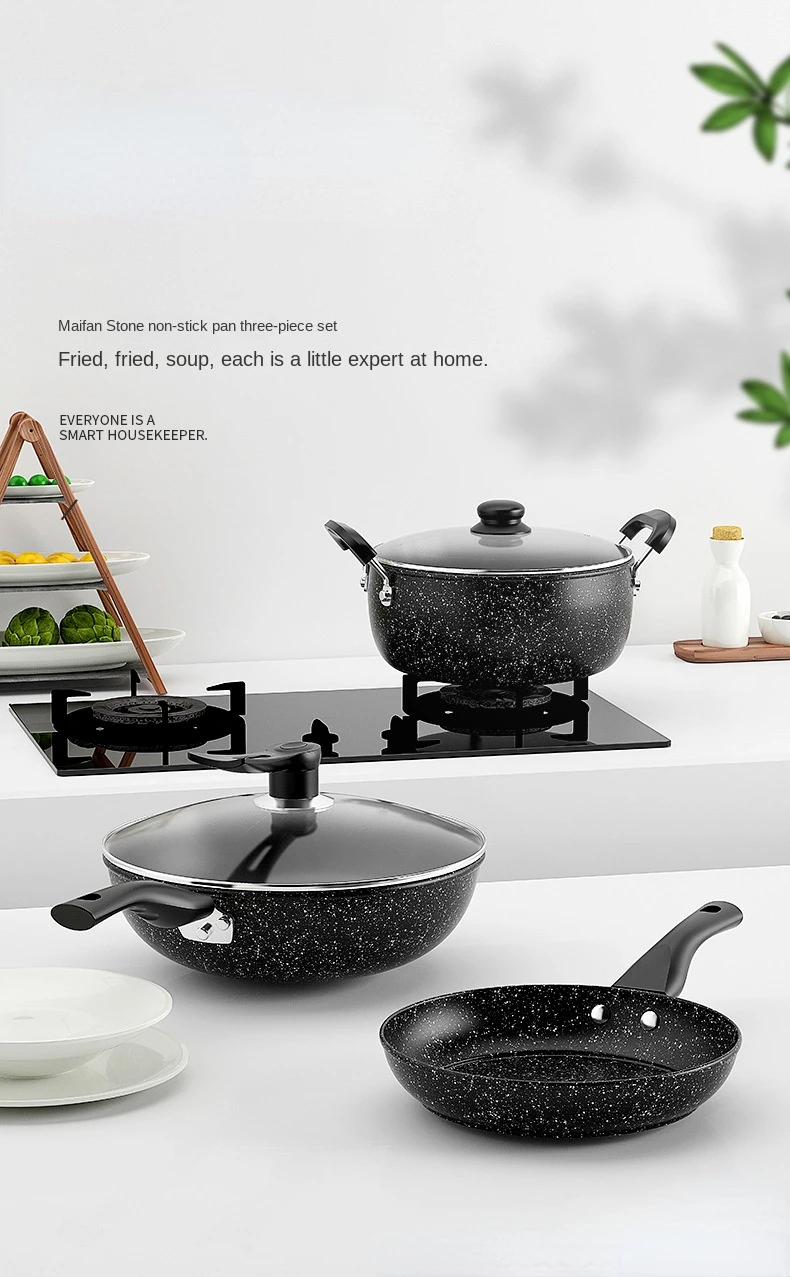 Non Stick Set Pot Combination Household Multifunctional Pot (soup Pot ...