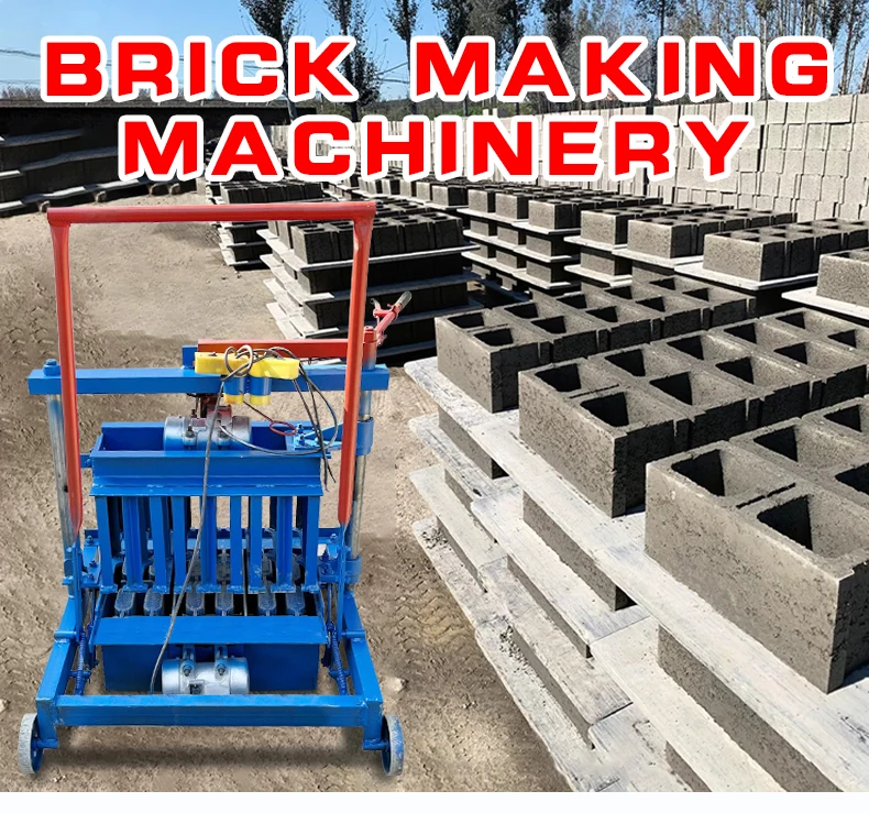 Small Movable Egg Layer Brick Making Machine 18 Hole Brick Making ...