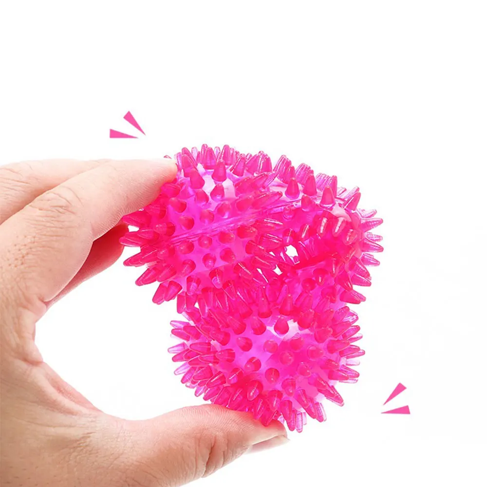 Top Selling Tpr Bone Squeaky Pet Training Dog Chew Toys Toothbrush Indestructible Dot Bone ...