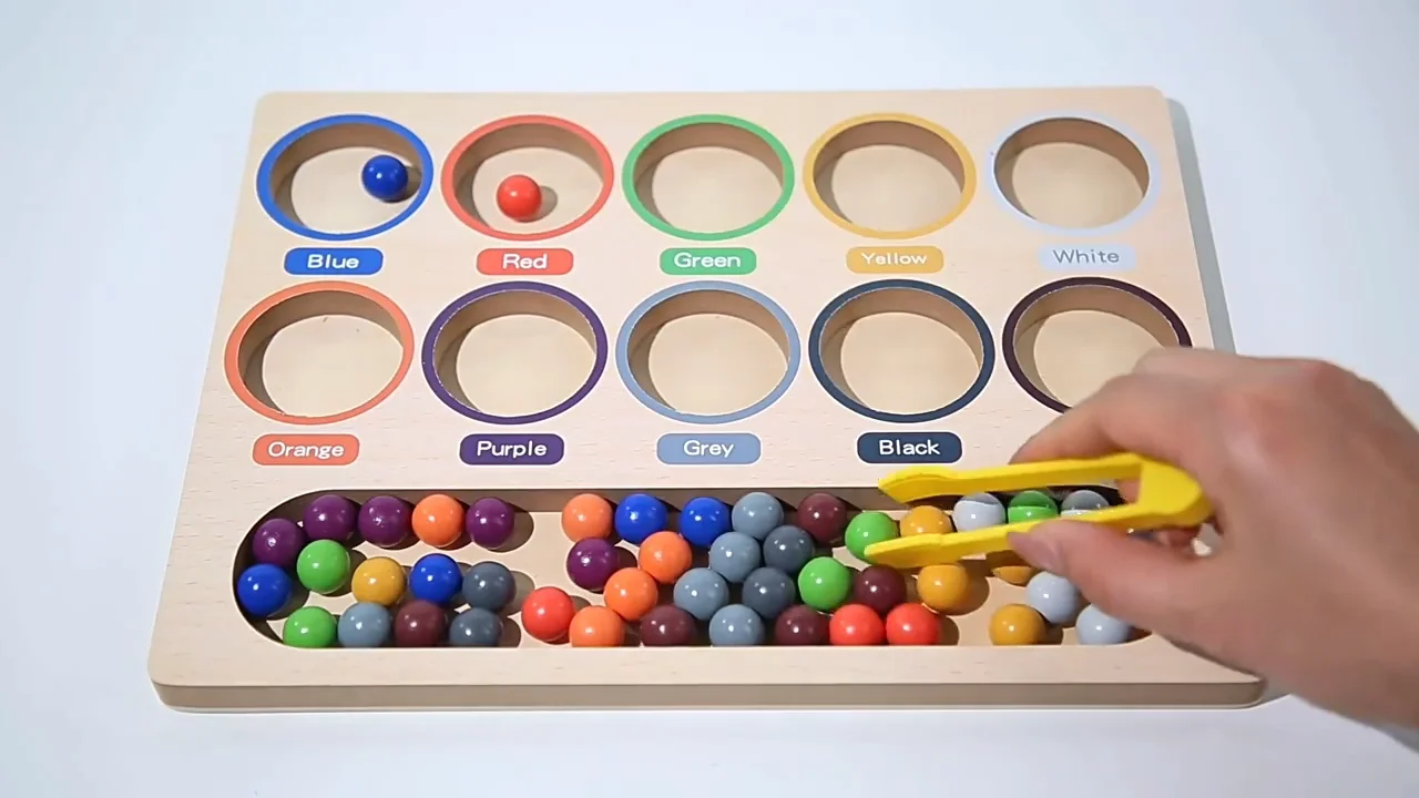 2023 New Children Wooden Montessori Detachable Abacus Educational ...