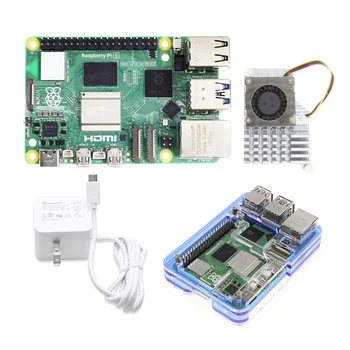 Raspberry Pi 5 8gb Ram Bcm2712 Model Development Board Kits Transparent ...