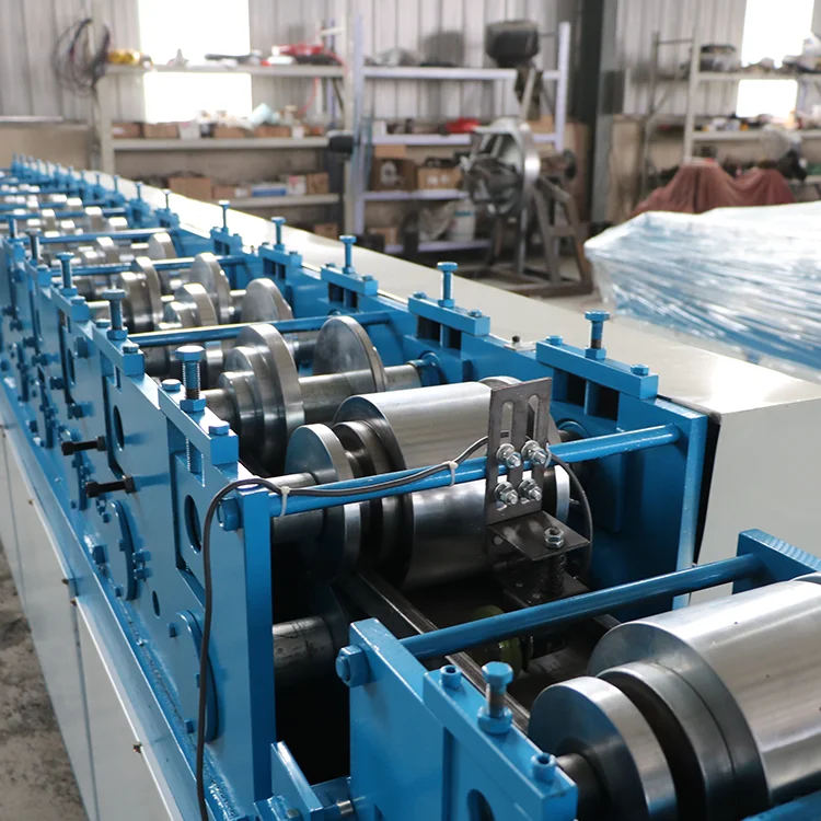 Automatic C Section Purlin Cold Forming Steel Cold Roll Forming Machine ...